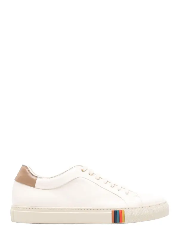 Paul Smith Basso Leather Sneakers - White