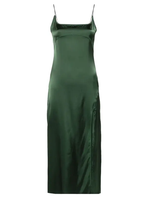 Jacquemus La Robe Notte Slip Dress - Green
