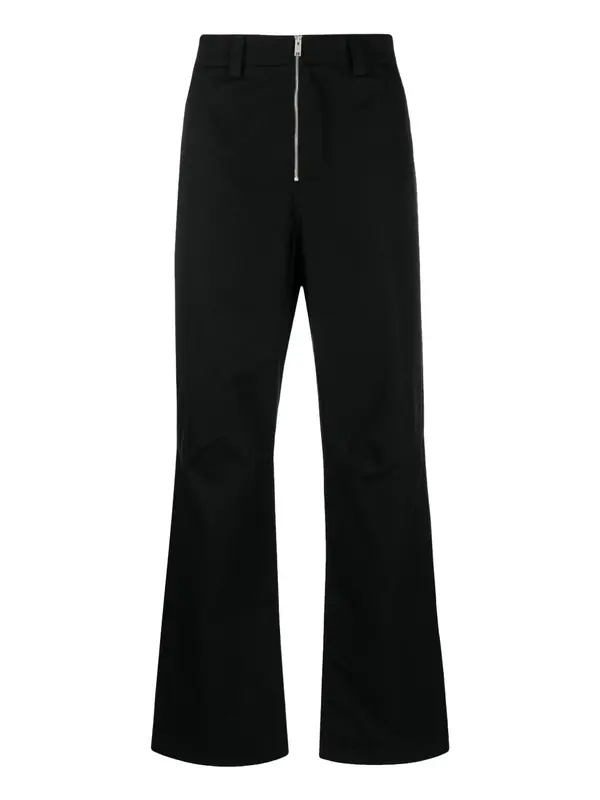 AMBUSH Zip-up Loose-fit Trousers - Black