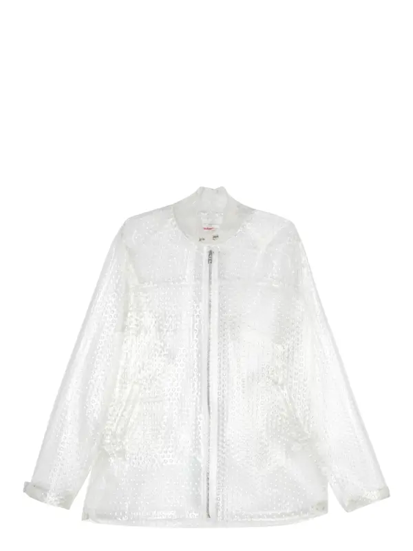 WALTER VAN BEIRENDONCK Transparent Jacket - Neutrals
