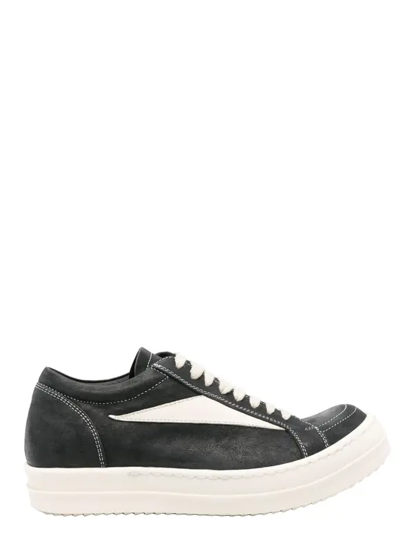 Rick Owens Luxor Leather Sneakers - Black
