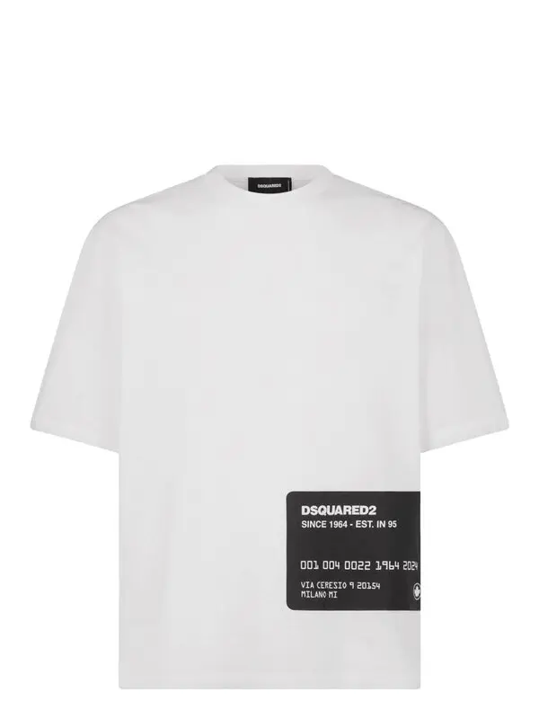 Dsquared2 Logo-print Cotton T-shirt - White