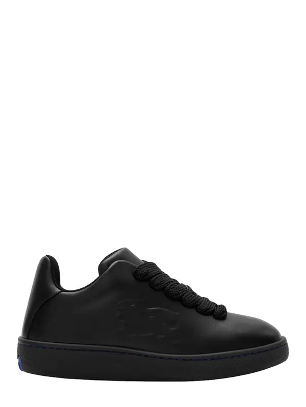 Burberry Leather Sneakers - Black
