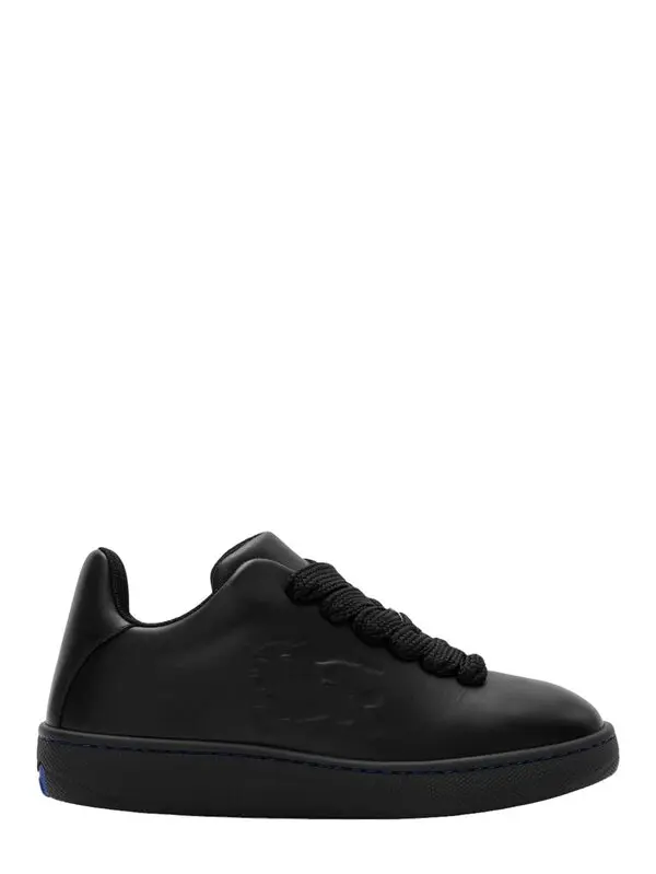 Burberry Leather Sneakers - Black