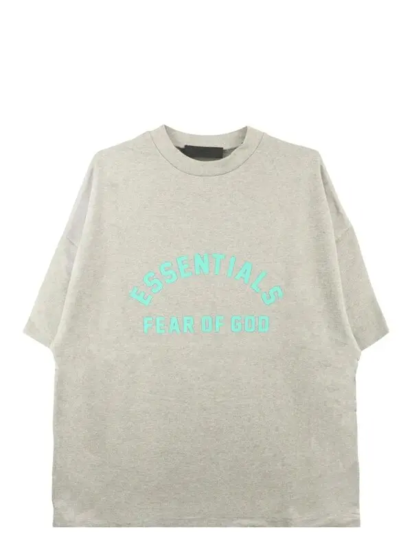 Fear Of God Logo-print Cotton T-shirt - Grey