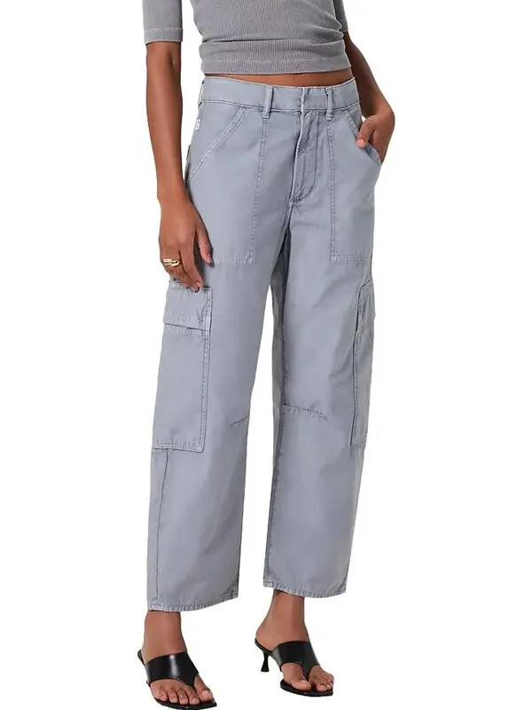 Citizens Of Humanity Marcelle Low Slung Cargo Pants - Hematite