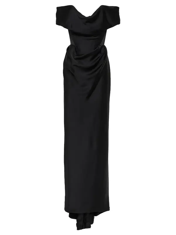 VIVIENNE WESTWOOD Nova Cocotte Gown - Black