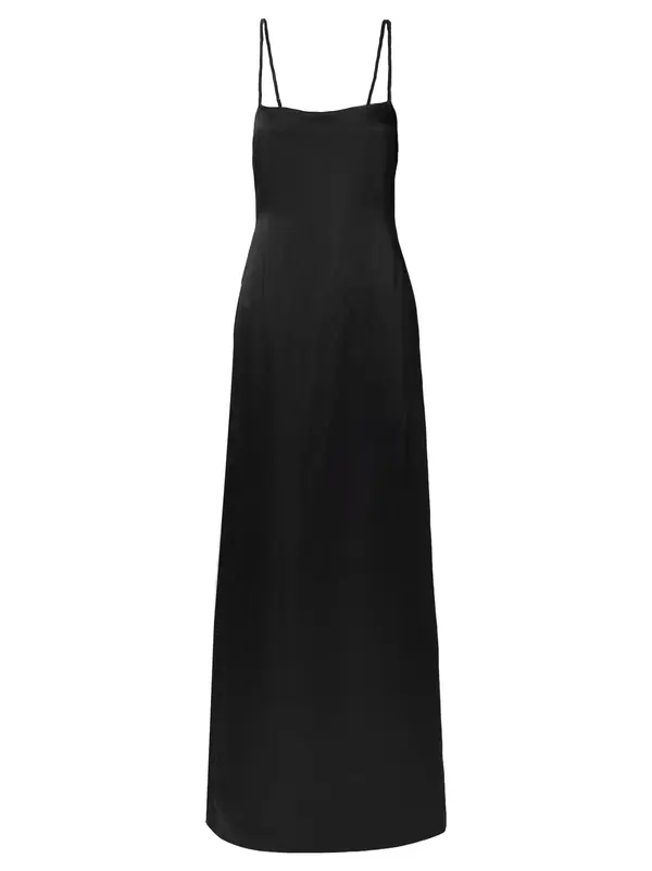 Bondi Born Net Sustain Faro Open-back Maxi Dress - Black