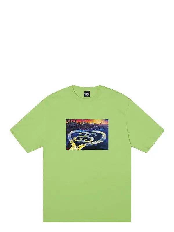 StÜssy Ss Highway Tee 'tea - Green