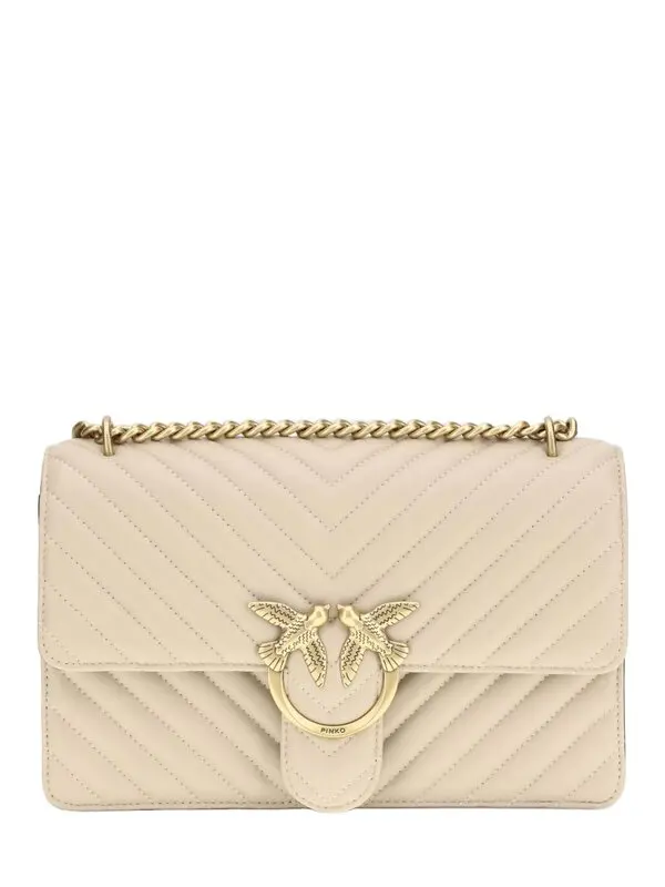 Pinko Crossbody Bag - Beige