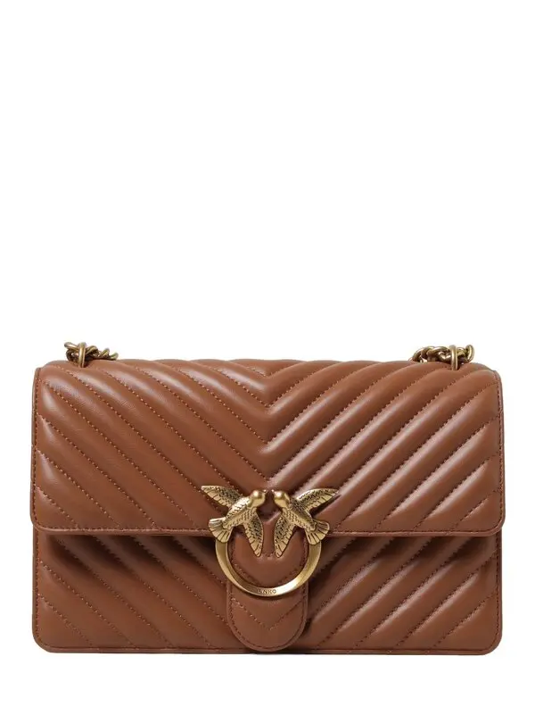 Pinko Crossbody Bag - Brown