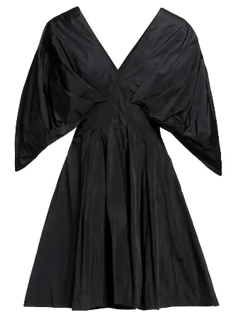 Rochas Mini Trapeze Dress - Black