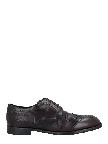 Dolce & Gabbana Leather Brogues - Red