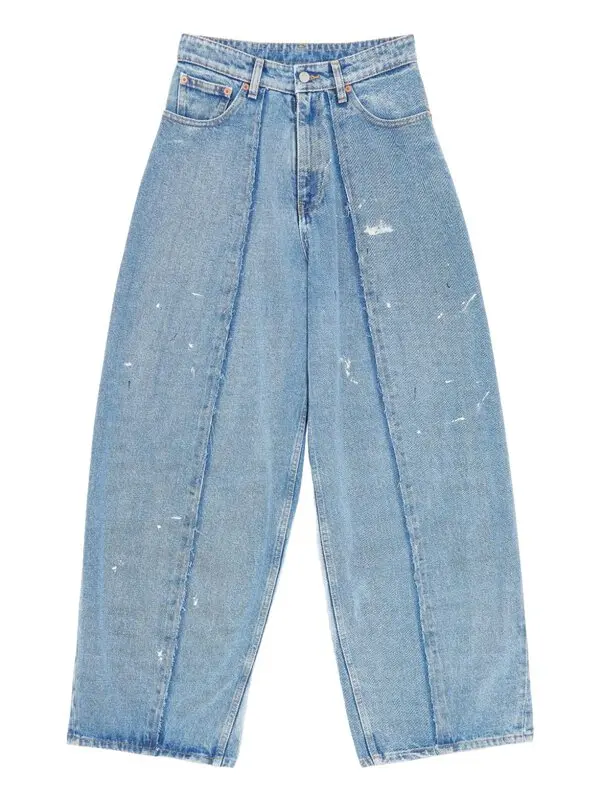 MAISON MARGIELA Straight-leg Cotton Jeans - Blue