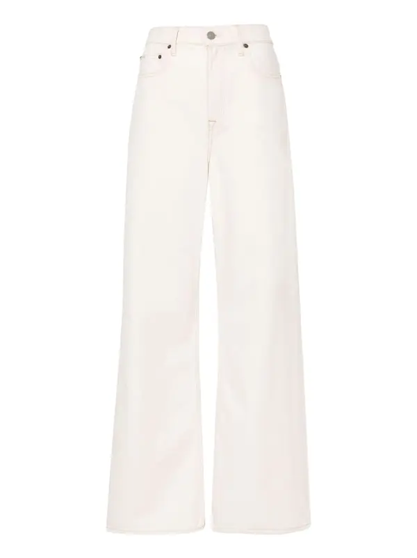 Polo Ralph Lauren High-rise Wide-leg Jeans - Neutrals