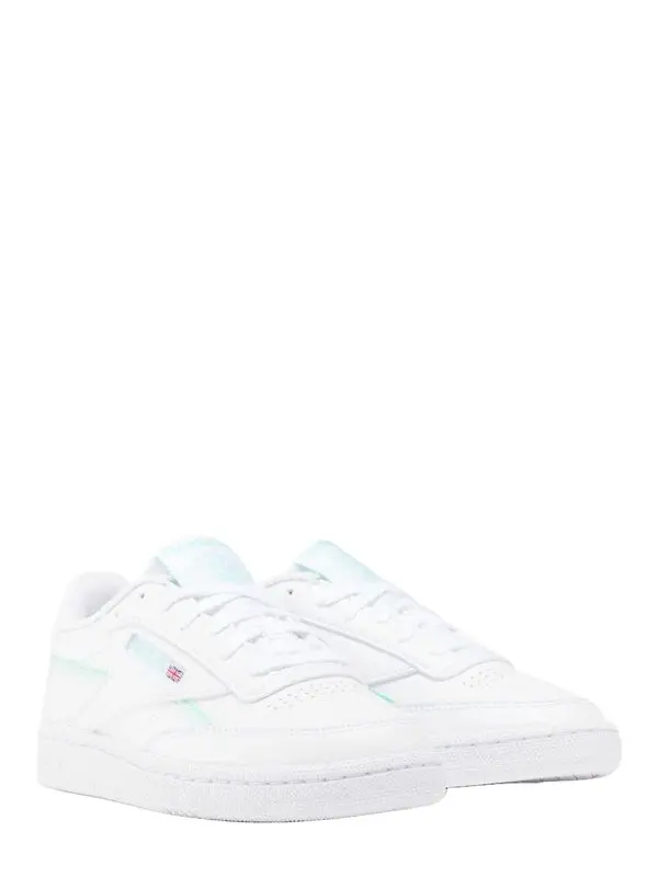 REEBOK Club C 85 Faux-leather Sneakers - White