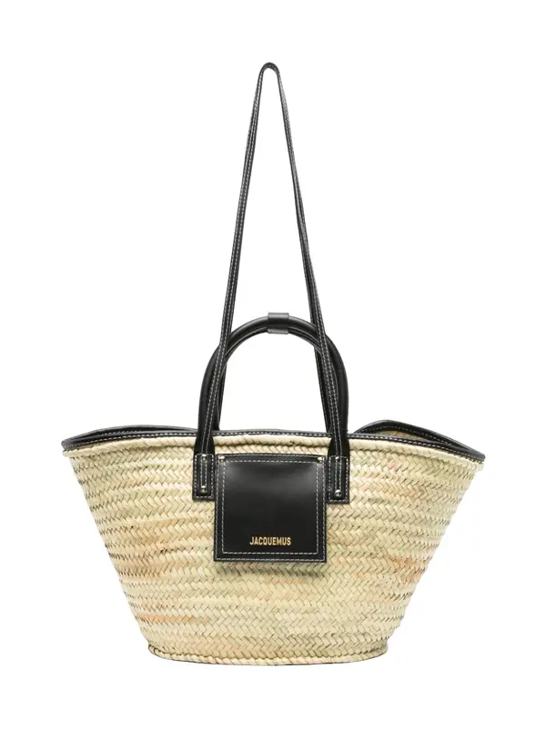 Jacquemus Le Panier Soli Basket Bag - Neutrals