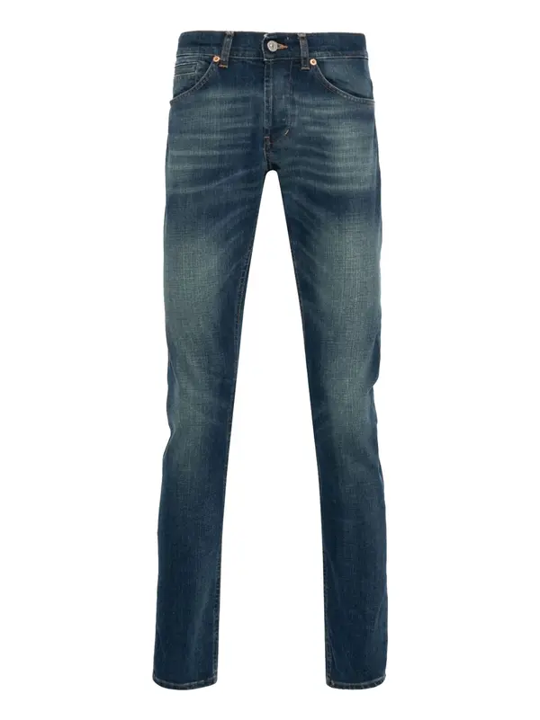DONDUP George Logo-print Jeans - Blue