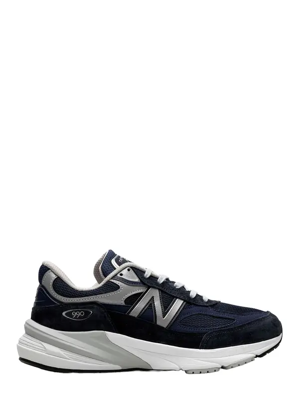 NEW BALANCE 990v6 Leather Sneakers - Blue