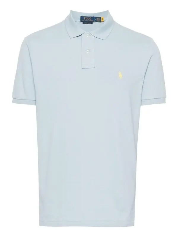 Polo Ralph Lauren Polo Pony-embroidered Polo Shirt - Blue