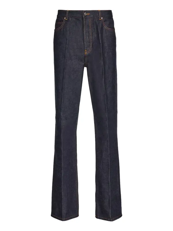 FERRAGAMO Straight Leg Jeans - Blue