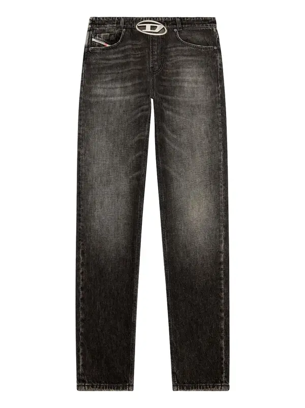DIESEL® 2010 D-macs 0jgae Straight-leg Jeans - Black