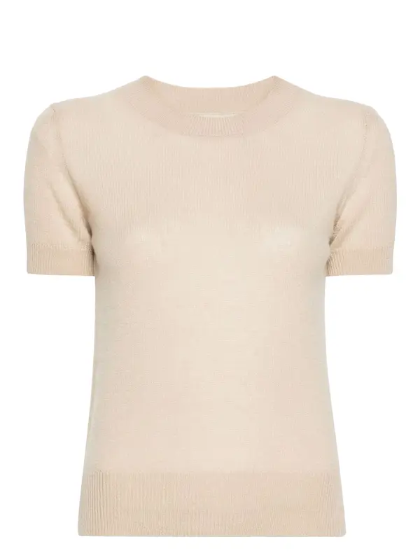Ermanno Scervino Cashmere Top - Neutrals