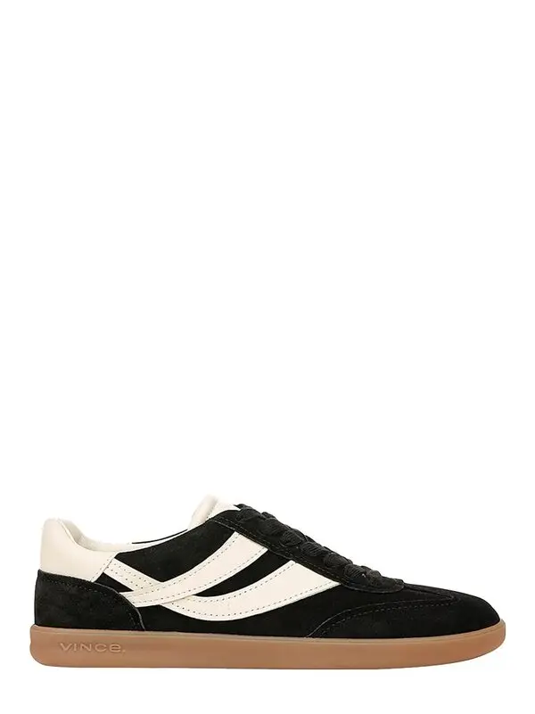 Vince Oasis Leather Sneakers - Black