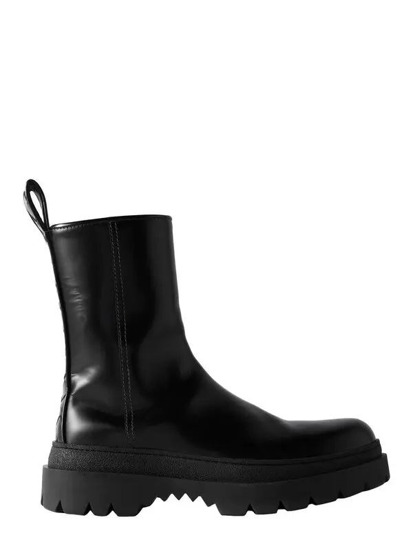 Bottega Veneta Leather Boots - Black