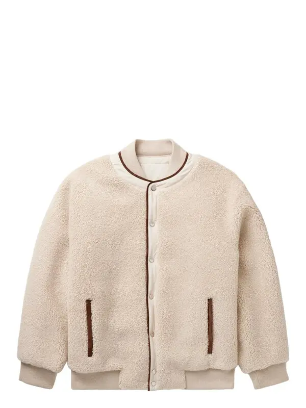 Loro Piana Arosa Reversible Bomber Jacket - Neutrals