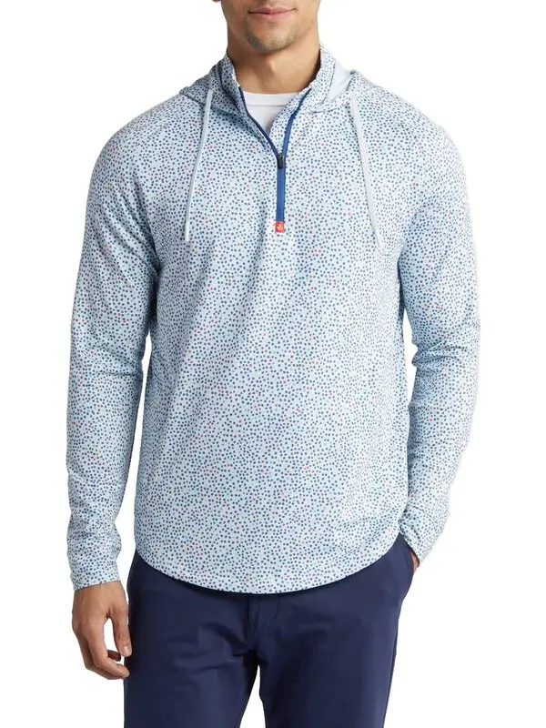 SWANNIES Tilly Half Zip Hoodie - Sky