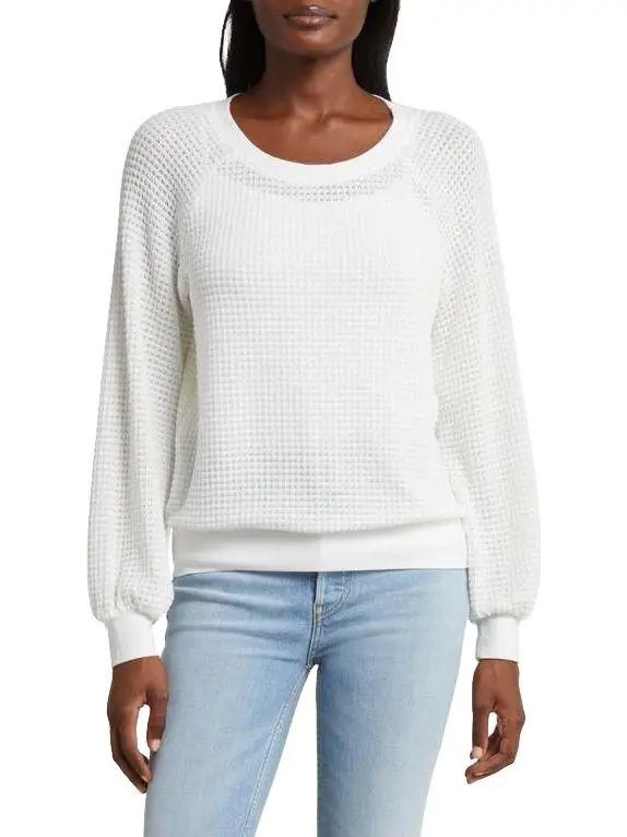 GIBSONLOOK Sunset Long Sleeve Top - White