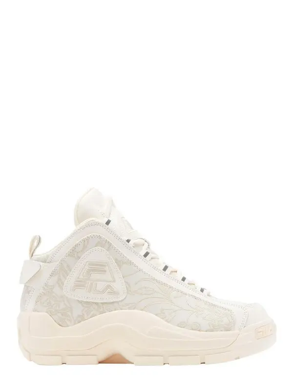 FILA Grant Hill 2 Floral Jacquard Sneakers - Cream
