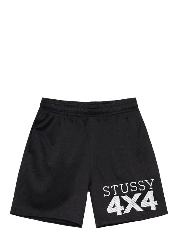 StÜssy 4x4 Mesh Short - Black