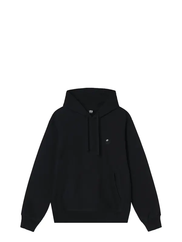 StÜssy 8 Ball Embroidered Hoodie - Black