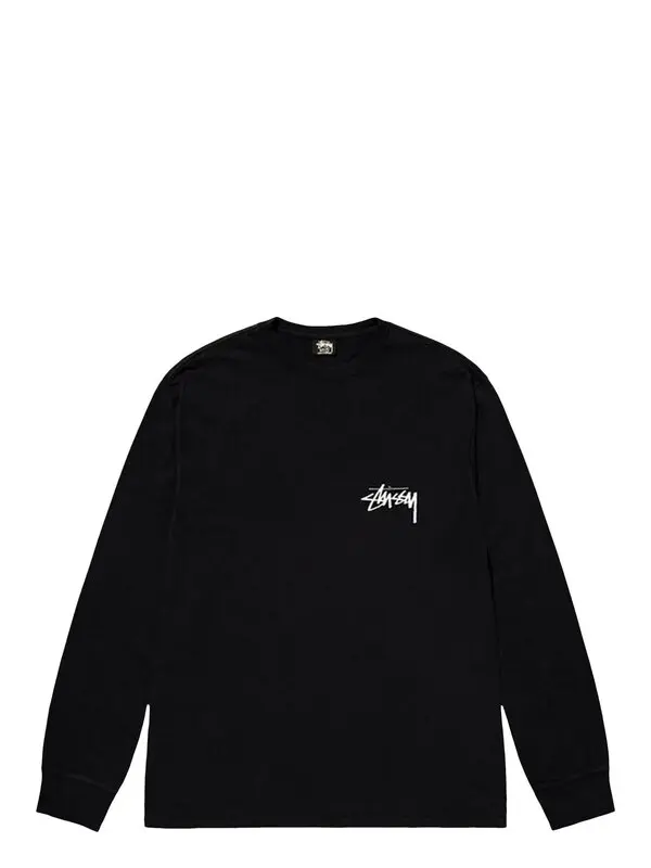 StÜssy 8 Ball Fade Long-sleeve Tee - Black