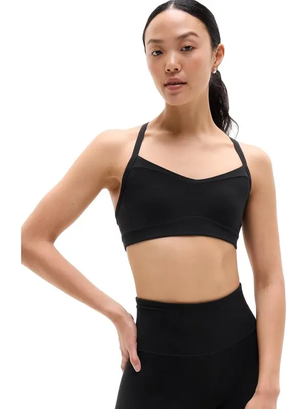 Athleta Vital Sports Bra A-c - Black