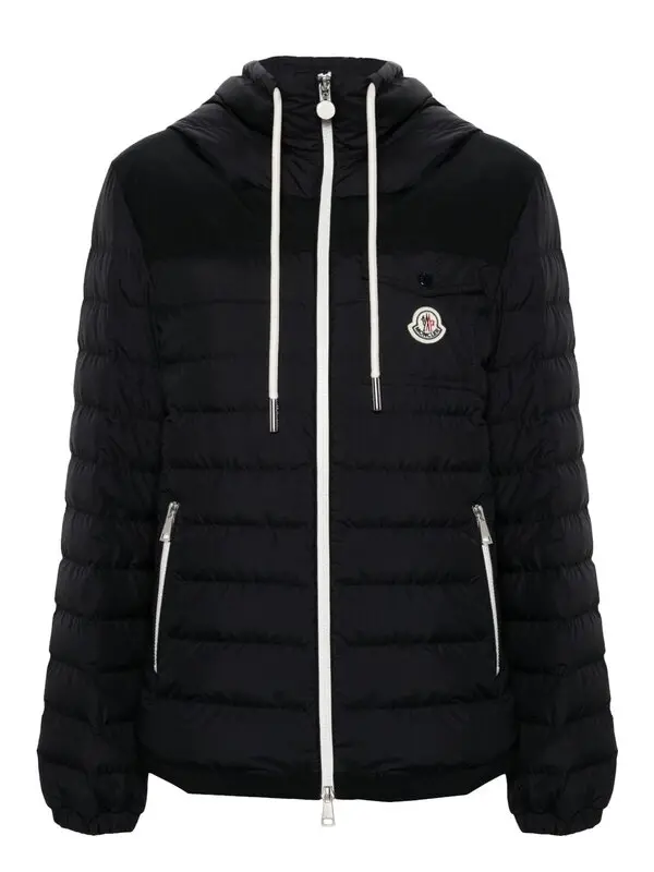 Moncler Hooded Down Puffer Jacket - Blue