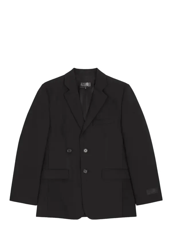 MAISON MARGIELA Notch-lapel Single-breasted Blazer - Black