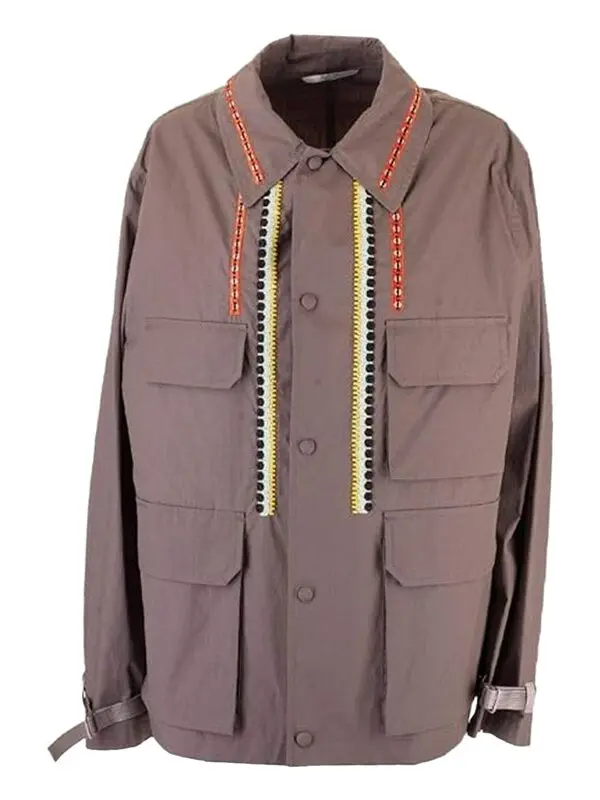 Valentino Garavani Cotton Jacket - Brown