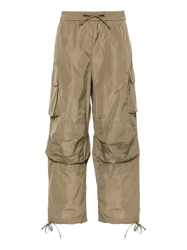 MSGM Tapered Cargo Trousers - Neutrals