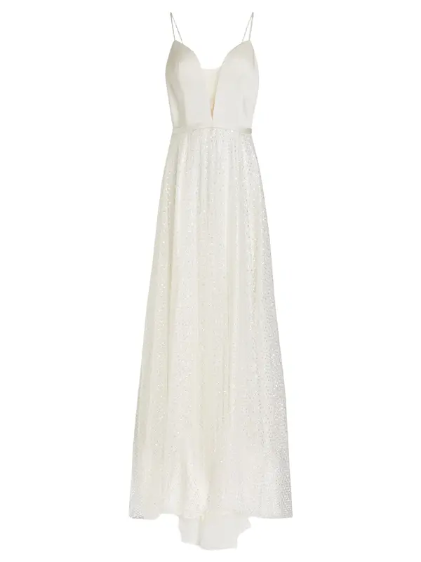 CATHERINE DEANE Skyla Embellished Bridal Gown - Ivory
