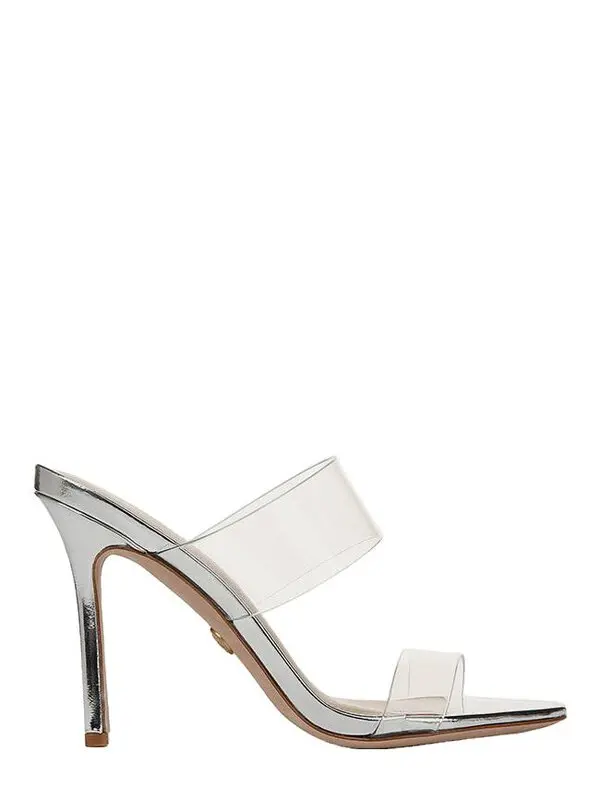Veronica Beard Asha Sandal - Silver