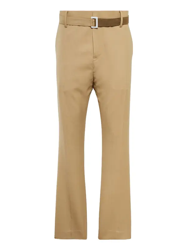 Sacai Straight Pants - Beige