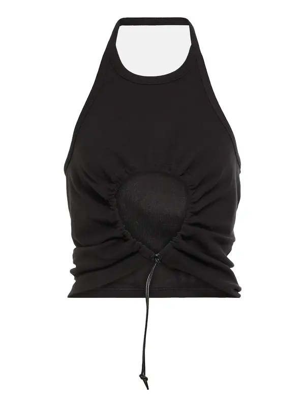 Alaïa Halter Neck Top - Black