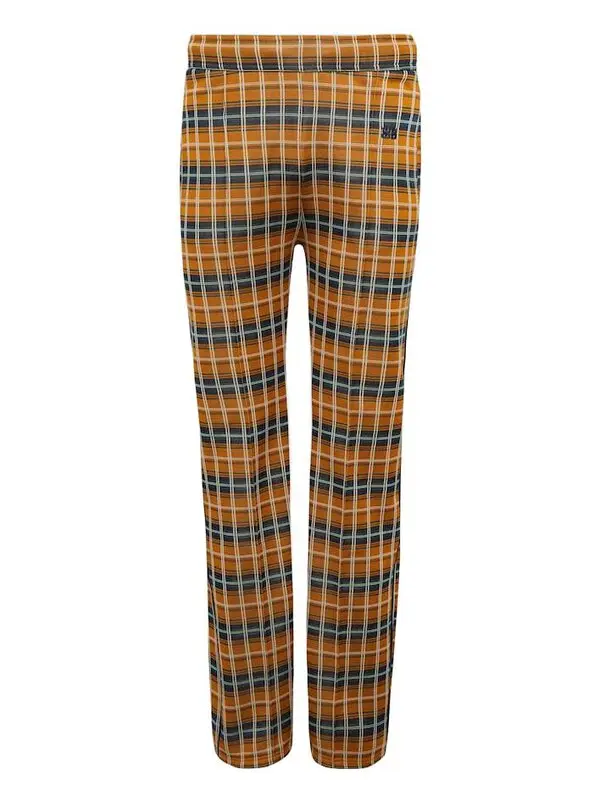 WALES BONNER Samuel Checked Track Pants - Multicoloured