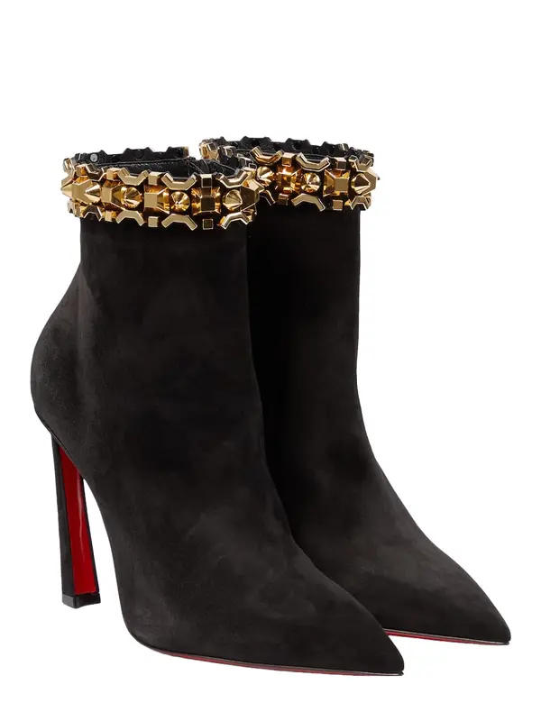 CHRISTIAN LOUBOUTIN Asteroispikes Ankle Boots - Multicoloured