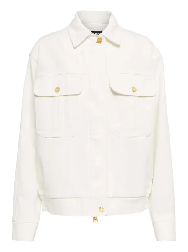 TOM FORD Denim Trucker Jacket - White