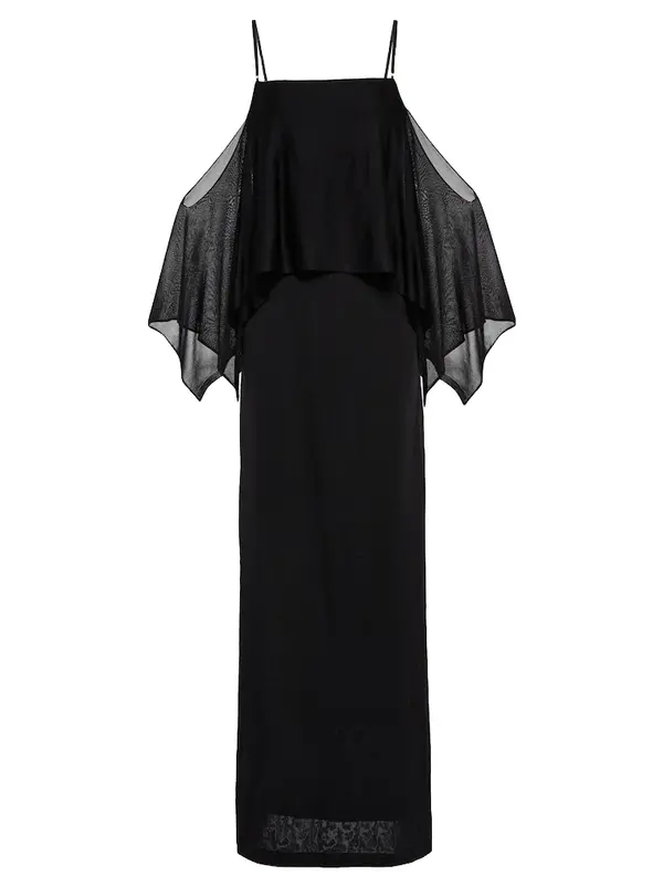 TOM FORD Side-slit Gown - Black