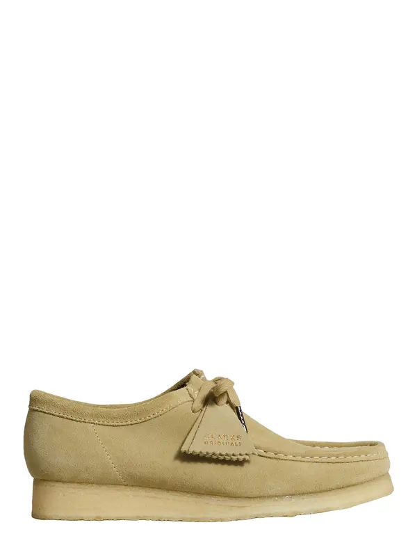 Madewell Clarks® Suede Wallabee Shoes - Maple